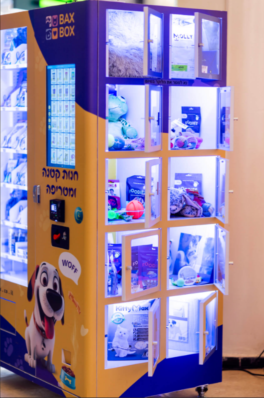 Pet Vending Machine for Dog Cat Food Snacks Wash