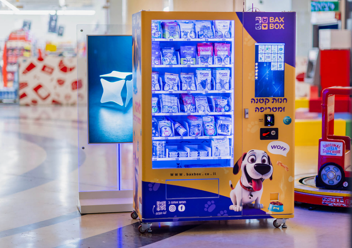 Pet Vending Machine for Dog Cat Food Snacks Wash